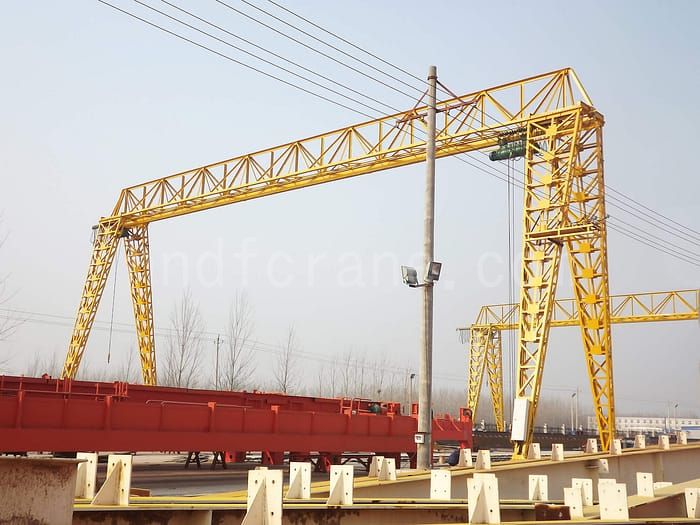 Single Girder Gantry Cranes Manufacturer in China | Dafang Crane