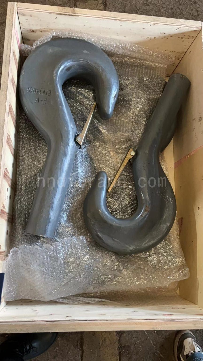 Italian Customer Ordered 20t Crane Hooks | Dafang Crane