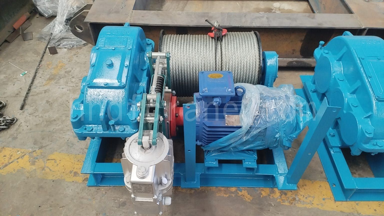 4 Sets Of Winches Exported To Saudi Arabia | Dafang Crane