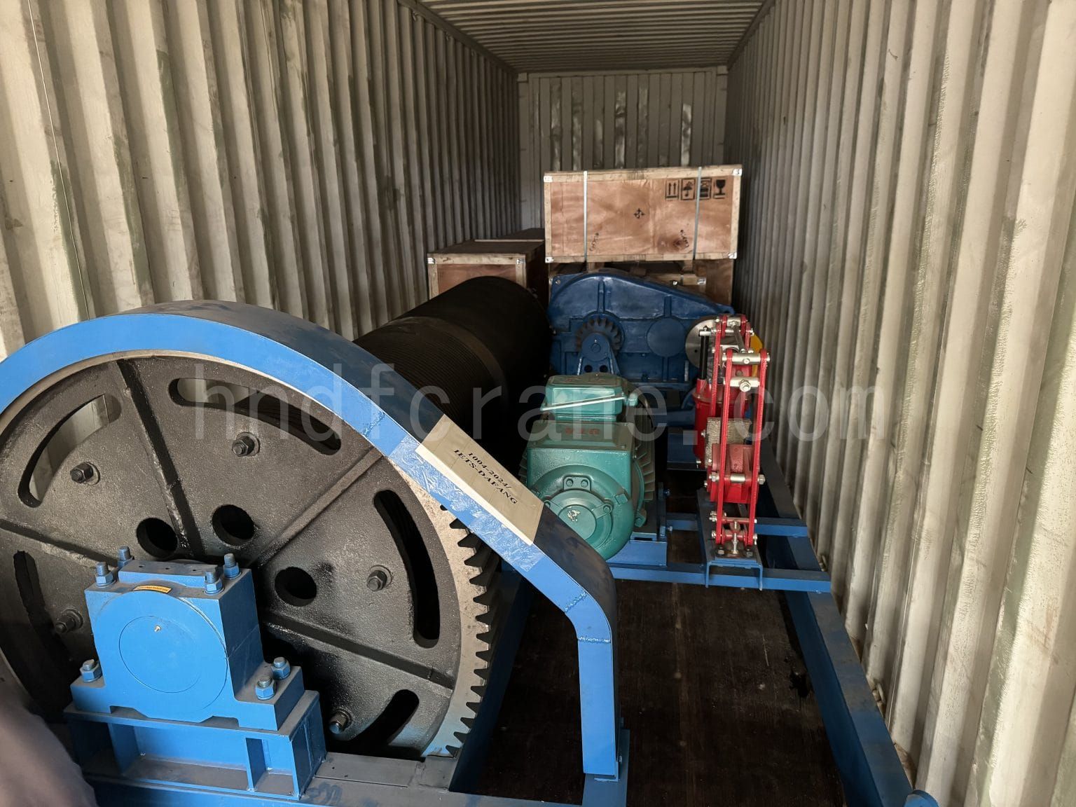 60T Winches And 10T Electric Wire Rope Hoists Exported To Vietnam ...