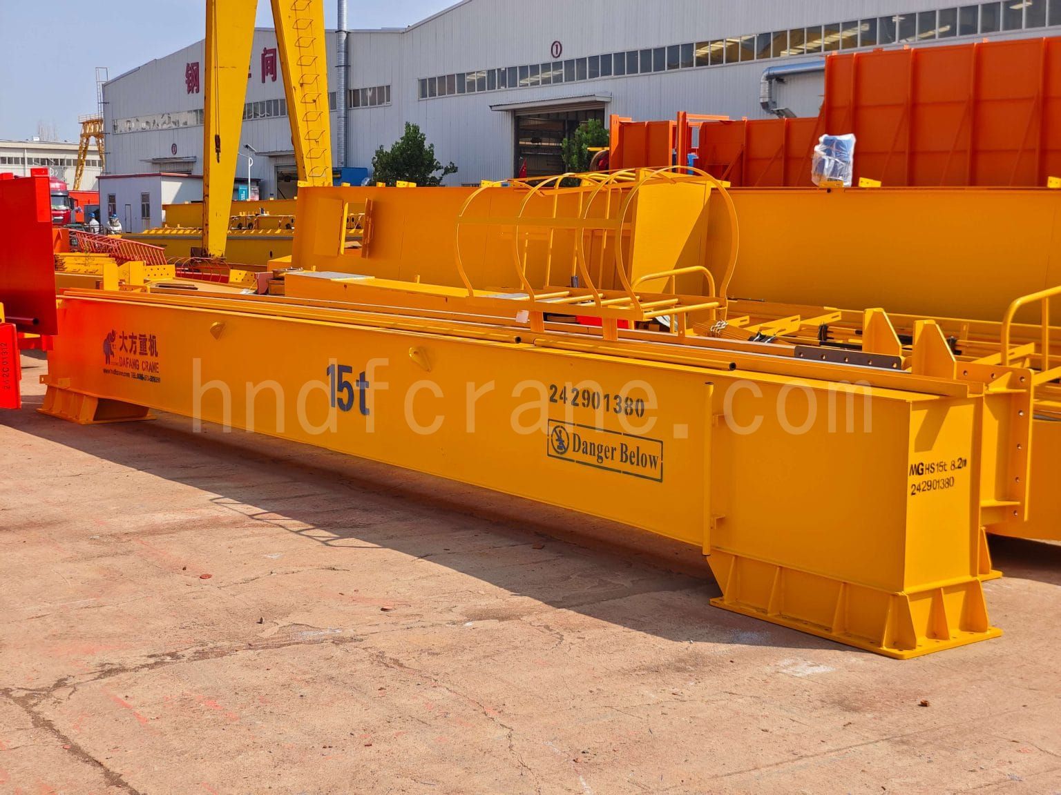 15T Double Girder Gantry Crane Exported To Chile | Dafang Crane