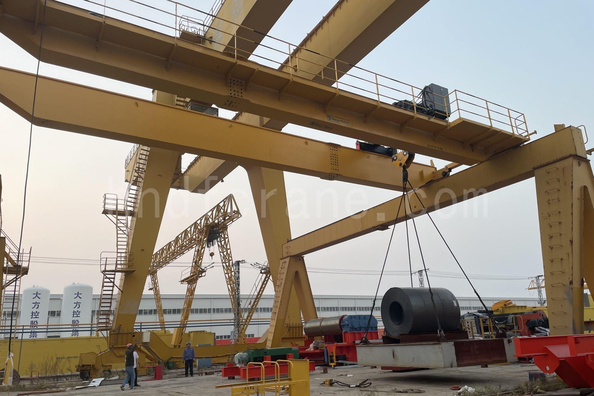 Installation And Testing Of Double Girder Overhead Crane For UAE ...
