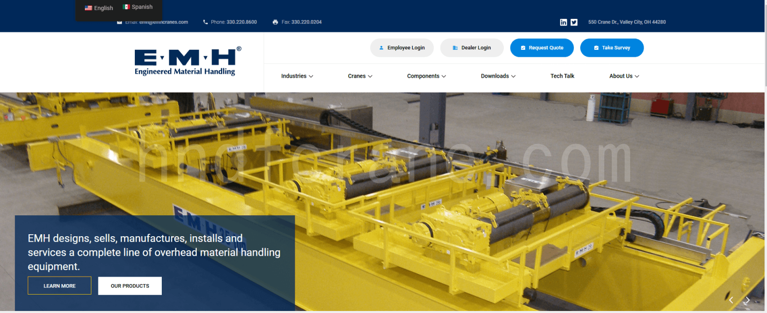 Top 10 Overhead Crane Manufacturers In The World | Dafang Crane