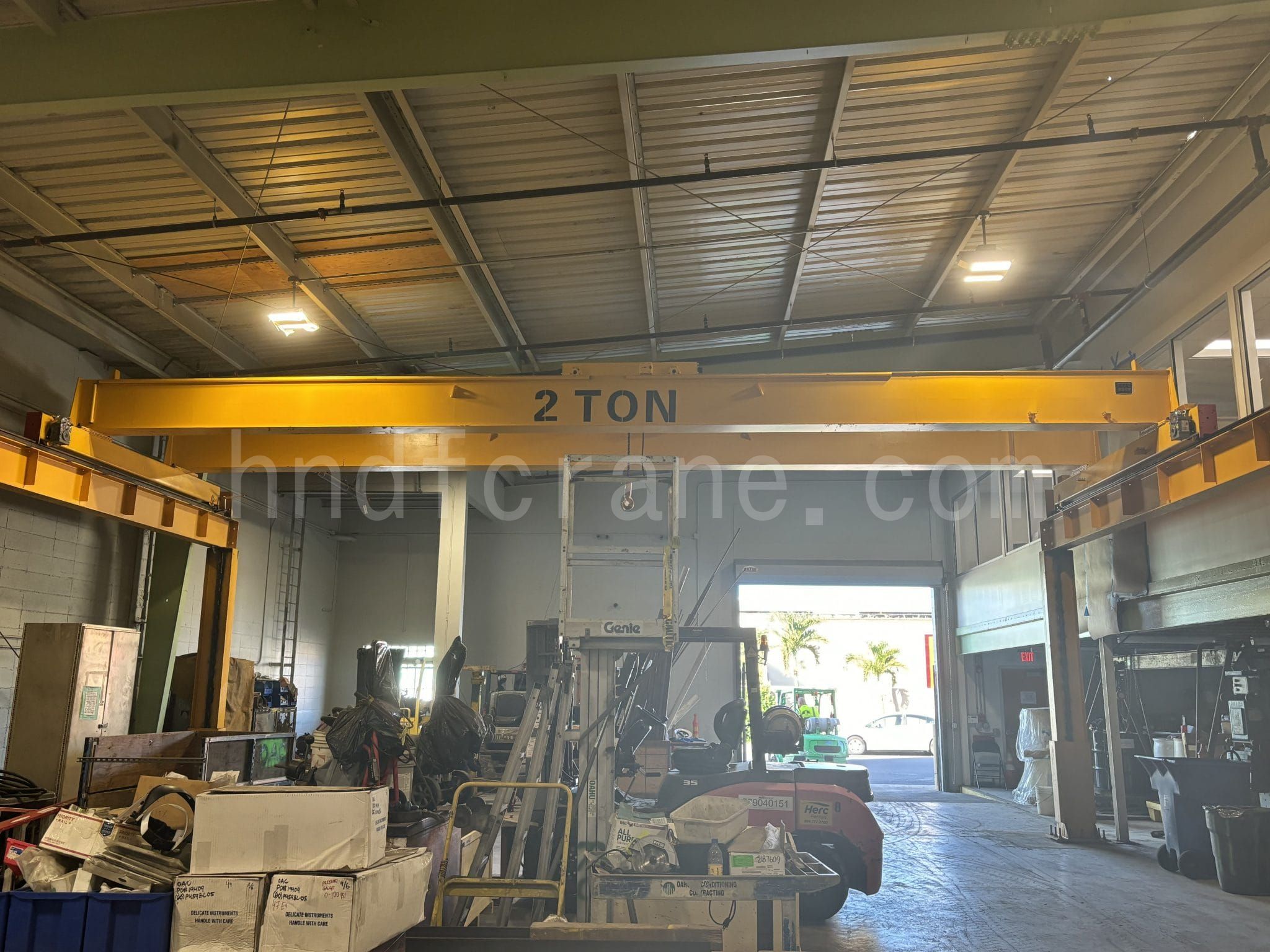 2T Double Girder Overhead Crane Delivered To Hawaii | Dafang Crane