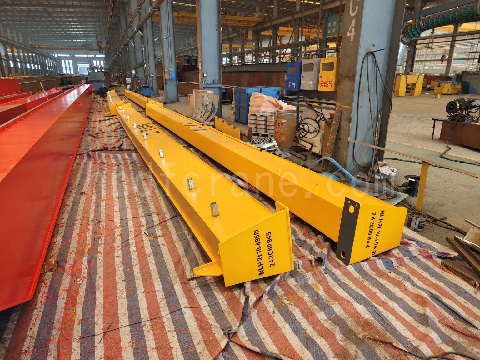 2T Double Girder Overhead Crane Delivered To Hawaii | Dafang Crane