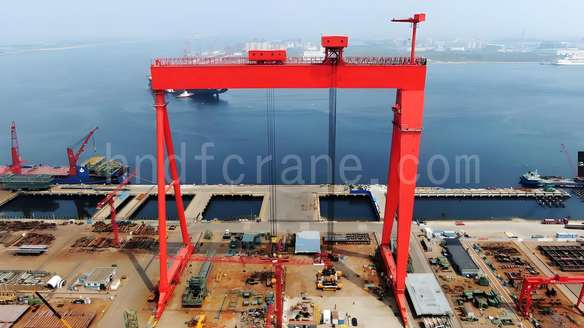 Scheepswerf portaalkraan: Aerial Flip Design helpt u eenvoudig bij het ...