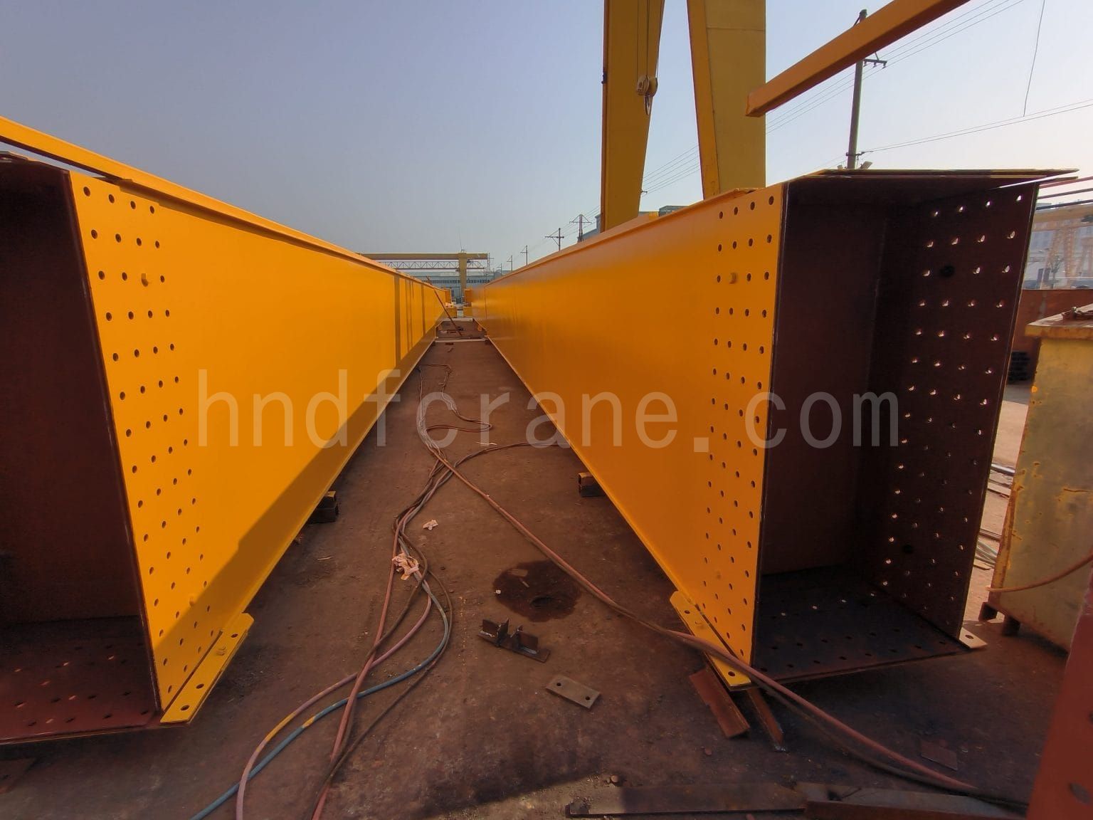 10T And 36T Double Girder Gantry Cranes Delivered To Russia | Dafang Crane