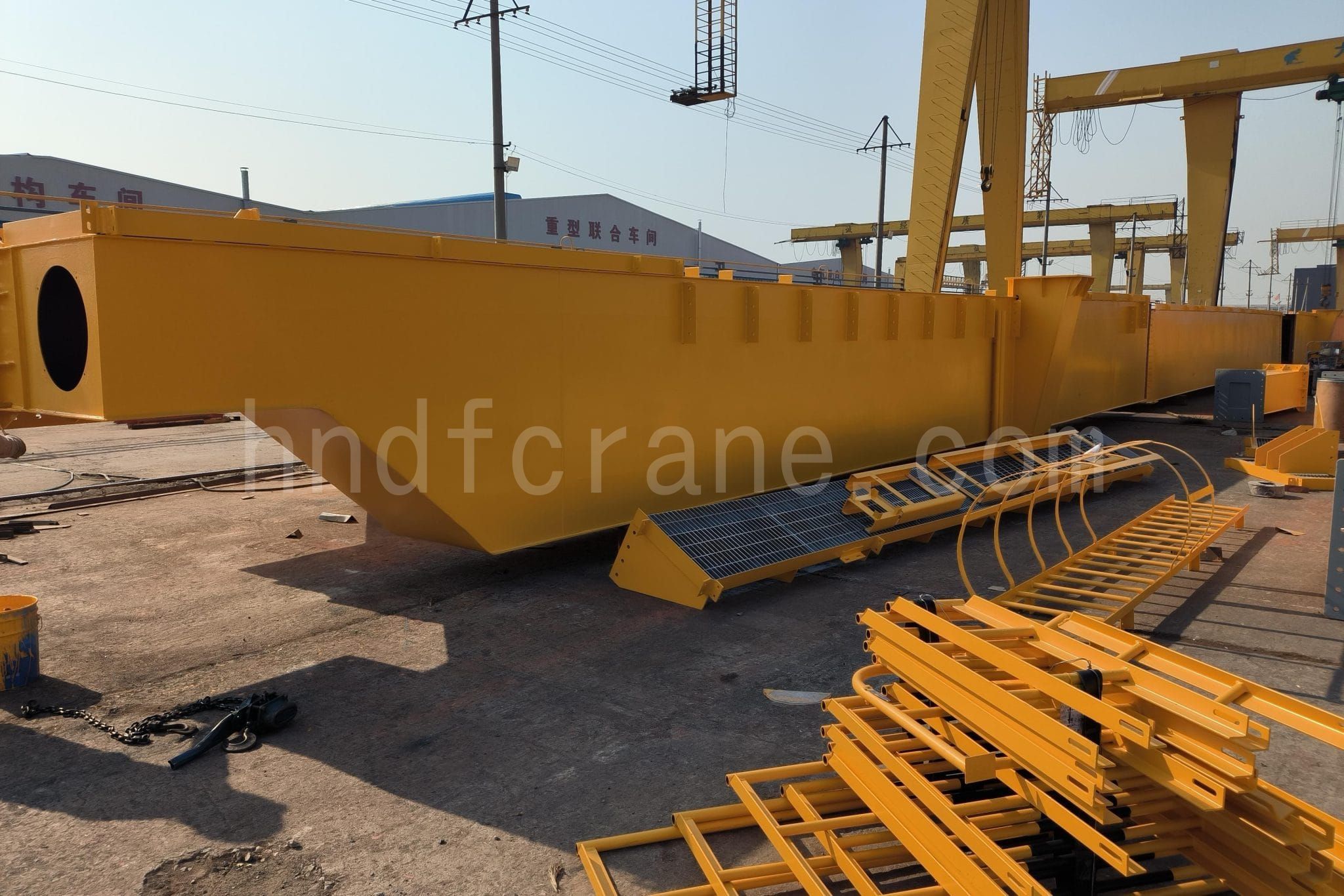 10T And 36T Double Girder Gantry Cranes Delivered To Russia | Dafang Crane