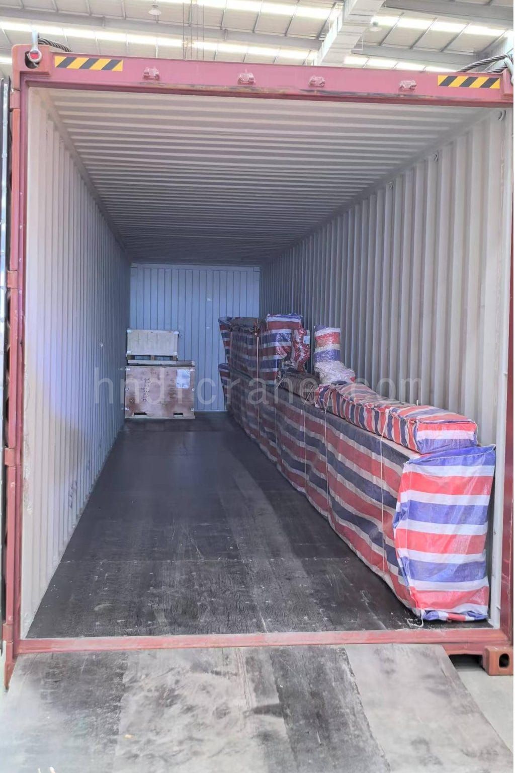 5T HD European Single Girder Overhead Cranes Exported To Romania ...