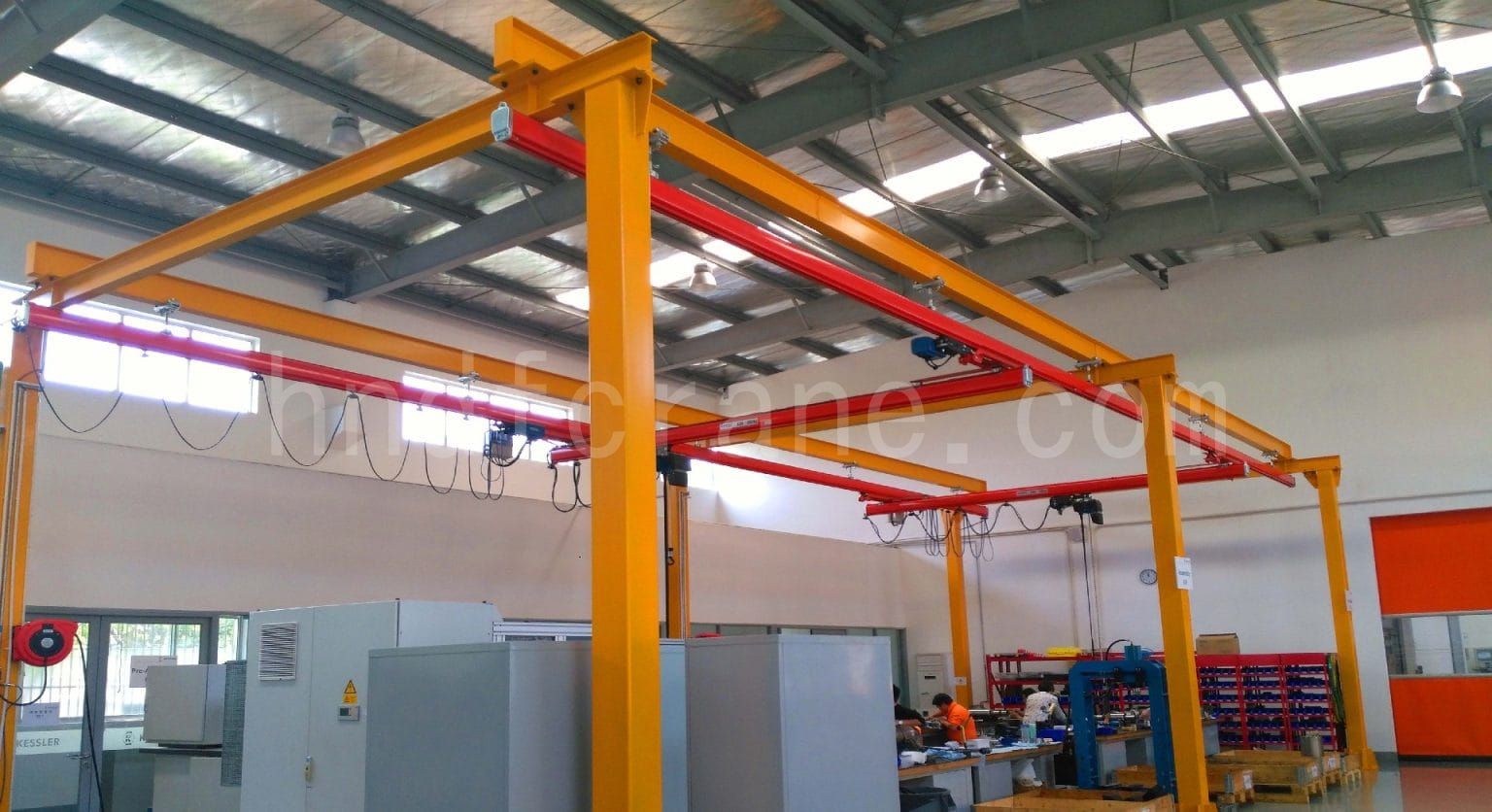 Free Standing Workstation Bridge Cranes: Efficient Lifting Solutions ...