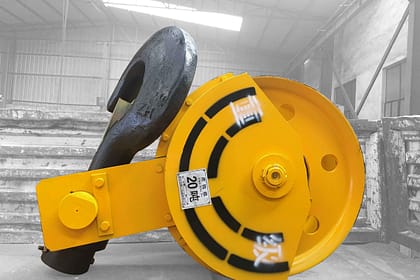 Italian Customer Ordered 20t Crane Hooks | Dafang Crane