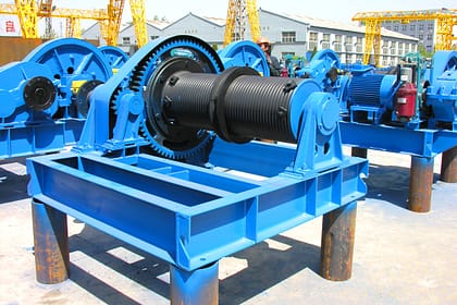 4 Sets Of Winches Exported To Saudi Arabia | Dafang Crane