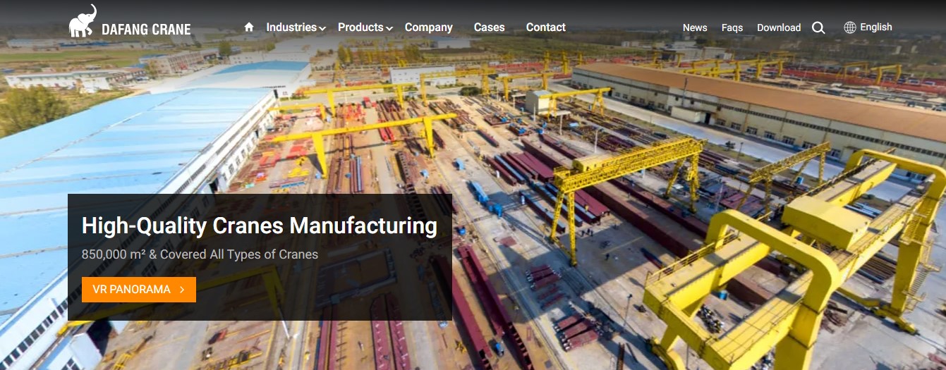 Top 10 Overhead Crane Manufacturers In The World | Dafang Crane